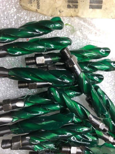 .2969 Piloted Drill Bit, Aircraft Tool 1/4”-28 Threaded Shank, Lot of ...