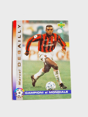 Card N.31 Marcel Desailly Milan Campioni The World 1998 Upper Deck ...