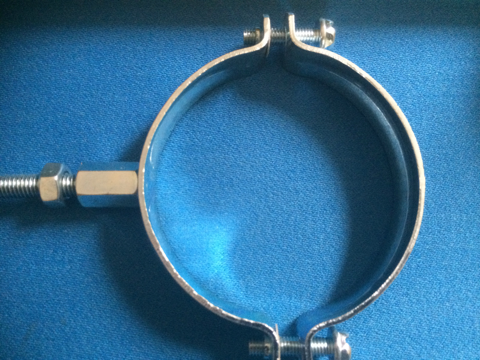 universal adjustable combi boiler flue clip support bracket 80mm (75mm ...