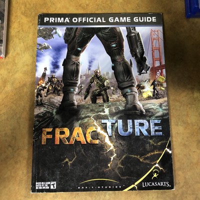 FRACTURE video game Strategy Guide Prima Games Official Game Guide ...