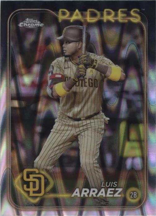 2024 Topps Chrome - Luis Arraez #216 RayWave Refractor for sale online ...