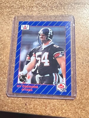 1991 AW Sports CFL Football # 64 Irv Daymond | eBay