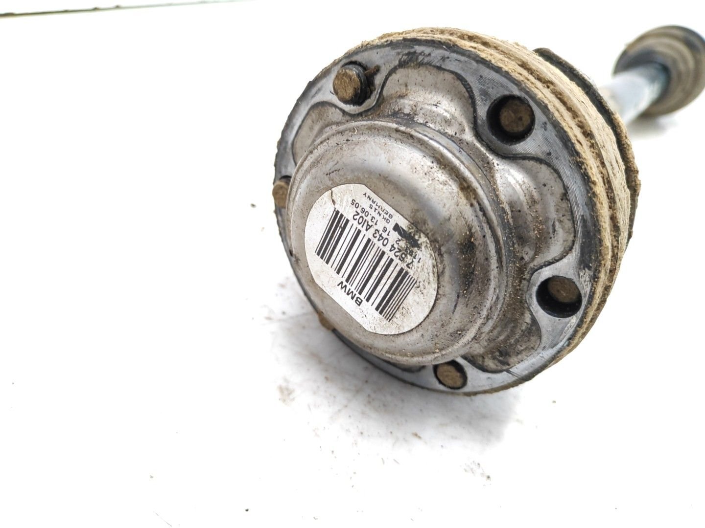 BMW X3 E83 3.0 DIESEL 150KW 2005 LHD REAR LEFT SIDE WHEEL DRIVESHAFT ...