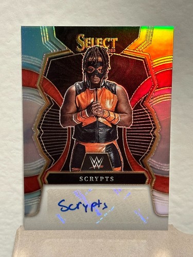 2023 PANINI SELECT WWE SILVER PRIZM AUTO SCRYPTS | eBay
