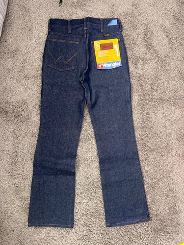 Vintage 1980s NWT Wrangler Jeans 28x32 deadstock TCB Sugar Cane Blue ...