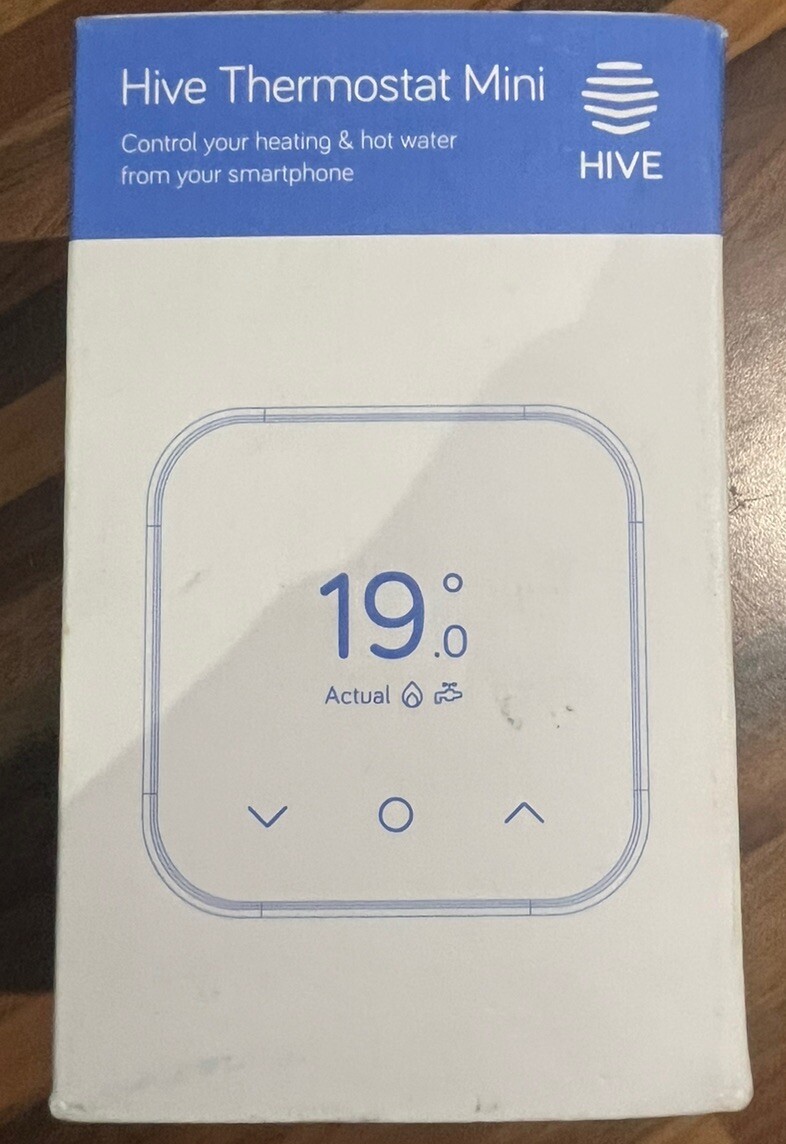 Hive Mini Wireless Heating And Hot Water Smart Thermostat - 852033 for ...