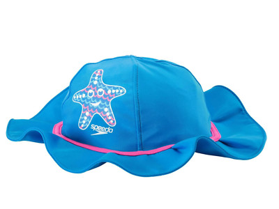 New! Speedo Girls' UV Bucket Hat, UPF 50+ sun protection, Size L/XL (12 ...