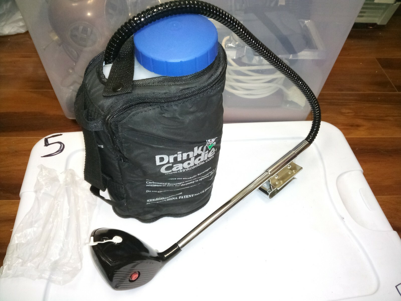 Golf Club Drink Dispenser Drink Driver Caddy Y4 Oversized 440CC Golfer ...