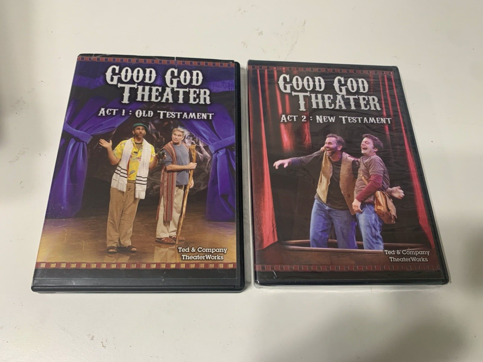 Good God Theater DVDs Act 1 Old Testament Act 2 New Testament | eBay