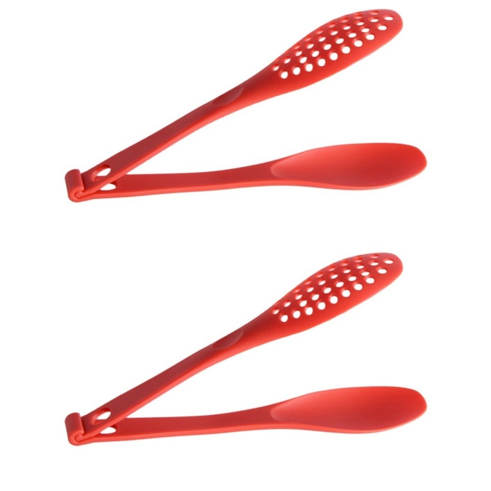 2 PCS Bread Tong Multipurpose Food Gripper Cake Clip Nylon Tongs | eBay UK