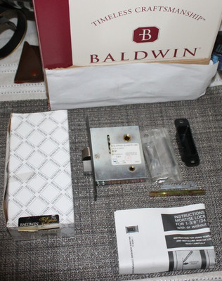 Baldwin 8545-151-R Small Case Interior Mortise Body Left Hand Antique ...