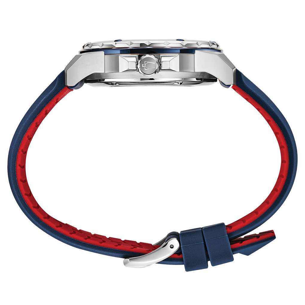 Bulova Marine Star 98A282 Armbanduhr Automatik 20bar Glasboden ...