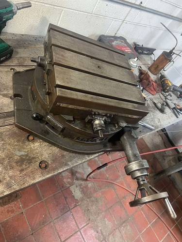 Troyke Cross Slide Rotary Table DMT-18, 15" x 15" Work Surface | eBay