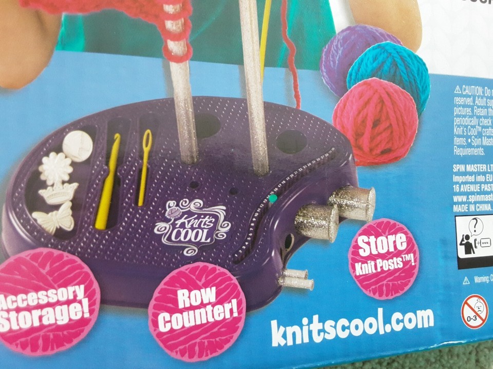 Knit's Cool Knitting Studio Kit By Spin Master NEW | eBay