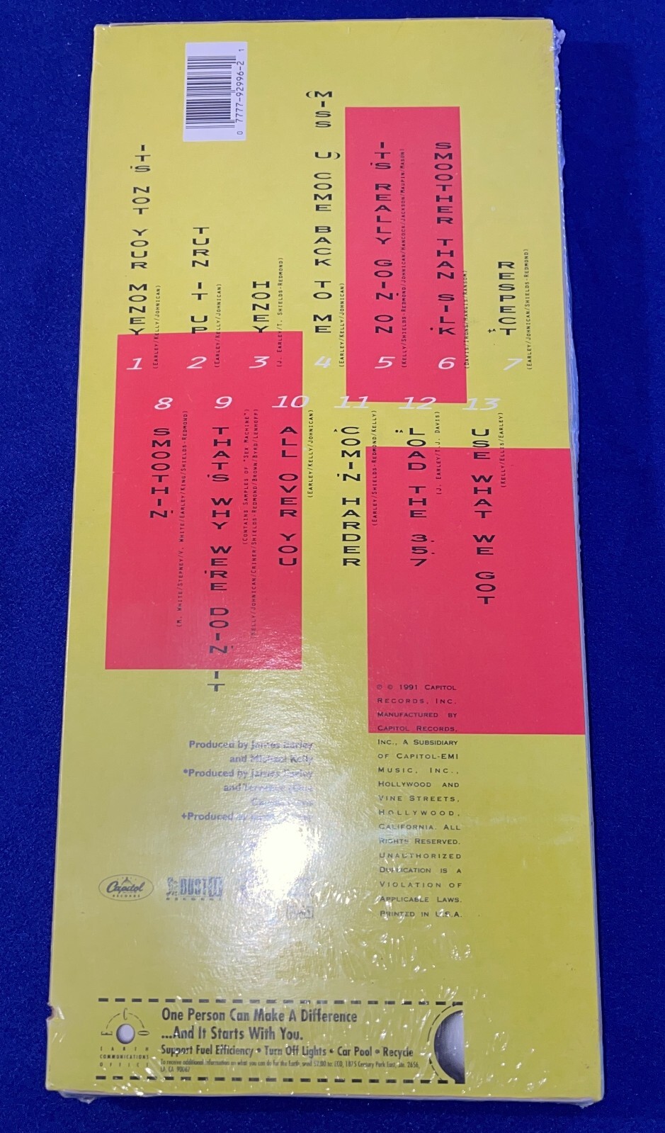 SEALED RARE LONGBOX CD Oaktown's 357 Fully Loaded RAP HIP HOP 1991 ...