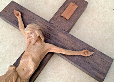 Crucifixes & Crosses - Hand Carved Wood