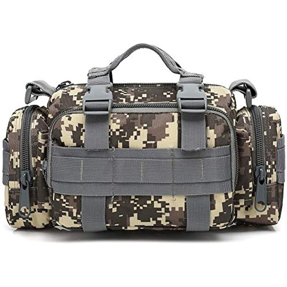 Tactical Assault Gear Sling Bag MOLLE Waist Range Bag Camera Shoulder ...