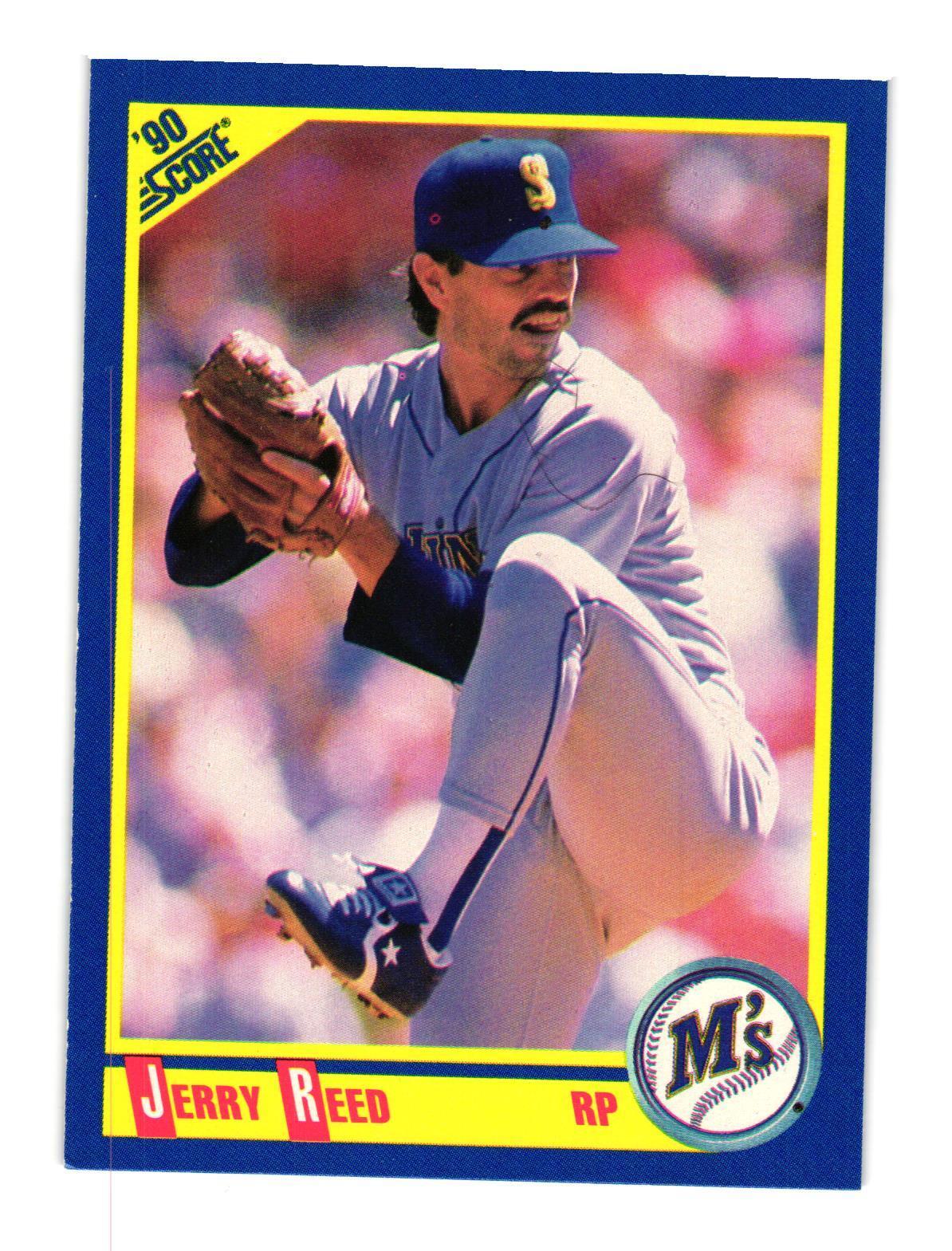 1990 Score #492 Jerry Reed Seattle Mariners | eBay