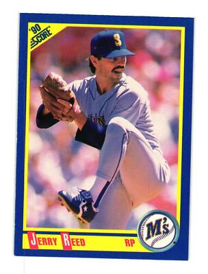1990 Score #492 Jerry Reed Seattle Mariners | eBay
