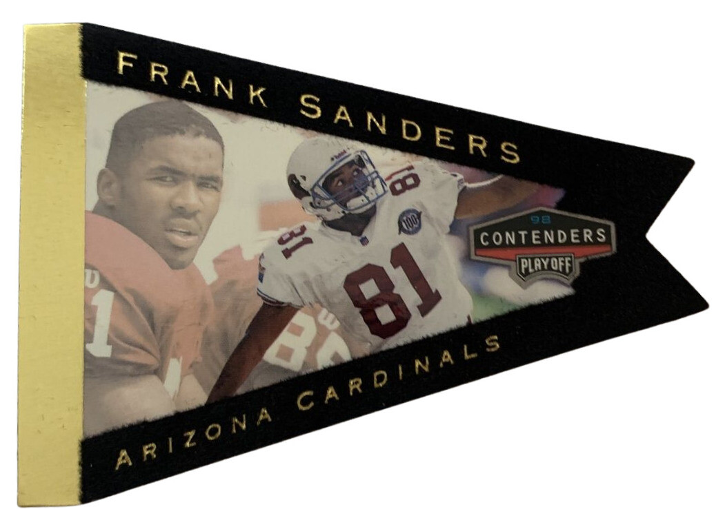 1998 Playoff Contenders - Pennants Gold #2 Frank Sanders /98 for sale ...