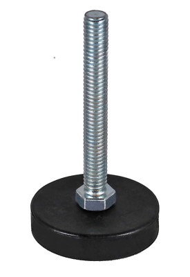8 pc Machine Leveling mounts/feet/pads, Zinc-plated steel, 3/8-16 x 3 ...