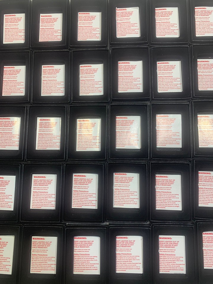 LOT 100 PSC GENUINE ZIPPO EMPTY BOXES WITH PAPERS I ONLY BOX | eBay