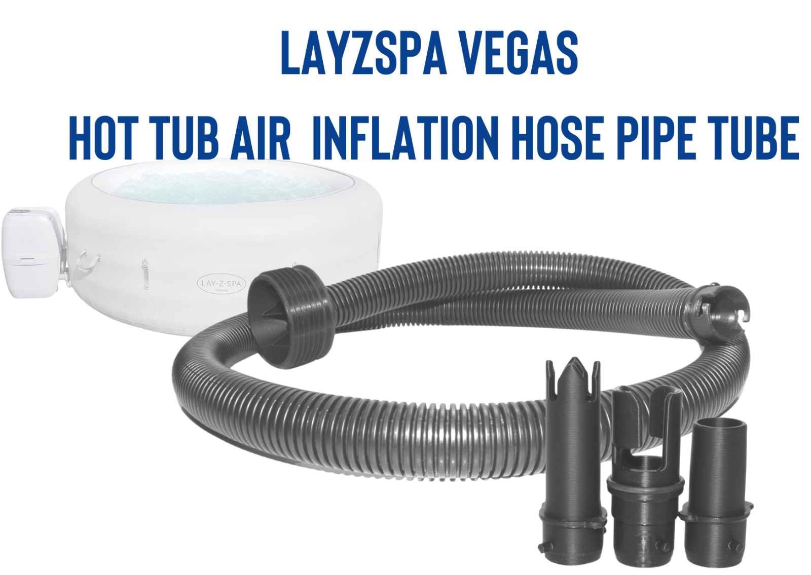Lay-Z-Spa Vegas Hot Tub Air Inflate Inflation Hose Pipe Tube | eBay UK