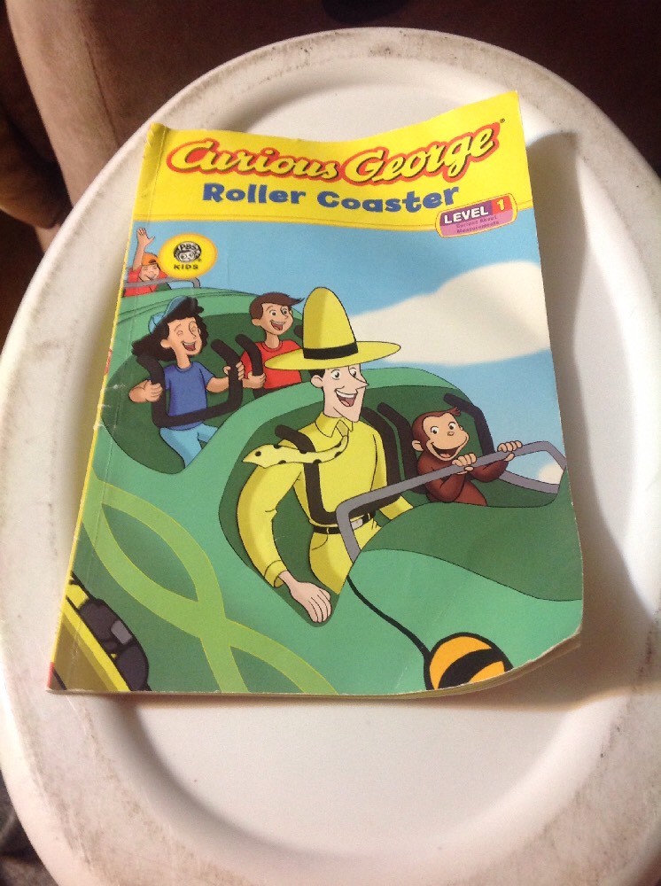 LOT OF 3 - CURIOUS GEORGE - LEVEL 1 - Plants A Seed, The Kite, Roller ...