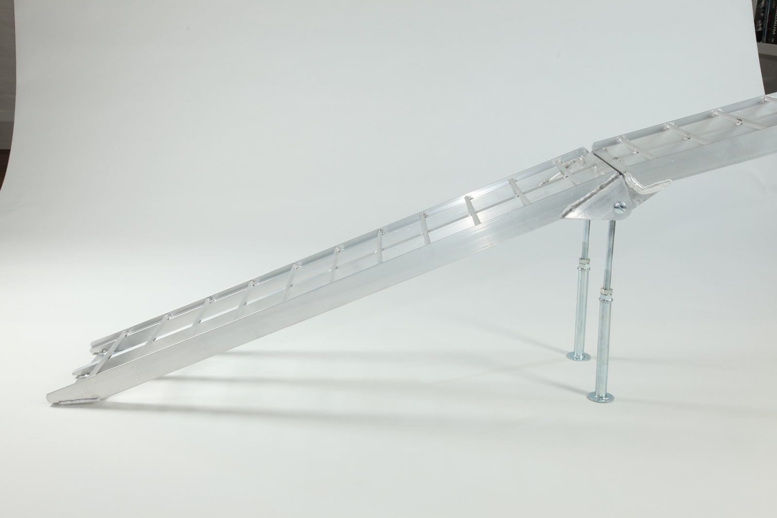 Heavy Duty Folding Bike Ramp - 680kg Capacity - Motorbike Van ATV ...