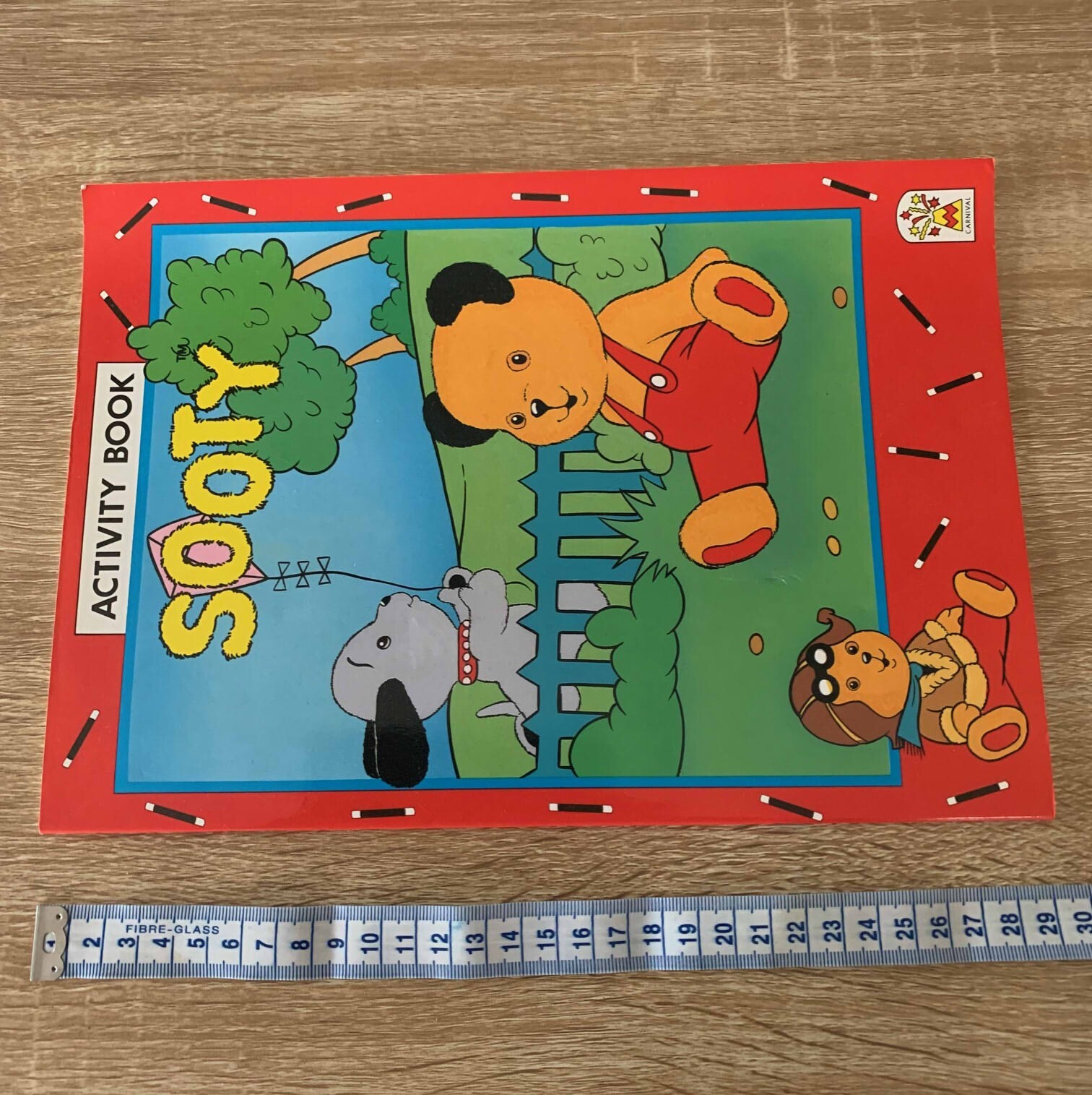 2 x Sooty & Sweep Activity And Colouring Books NOS Rare 1989 Never Used ...