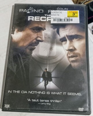 The Recruit (DVD, 2003, Touchstone) AL Pacino Colin Farrell ...