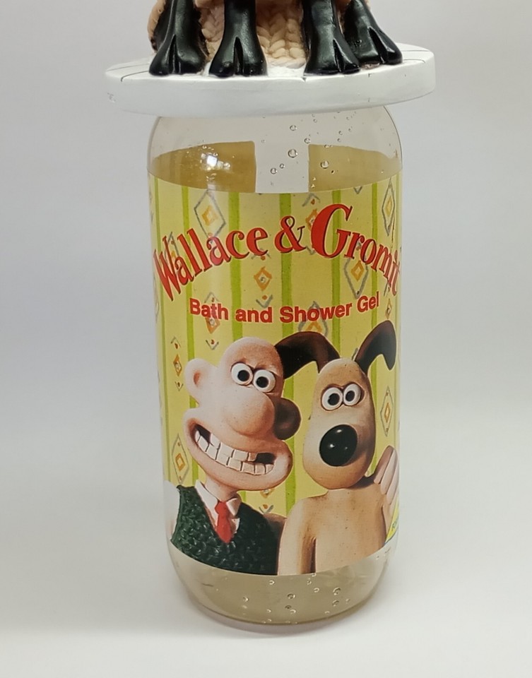 Wallace & Gromit Shaun Figurine ex Shower Gel Container | eBay