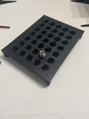 ER 16 Collet Rack www.travmfg.com ER16 Collet Storage Holder Tray CNC ...