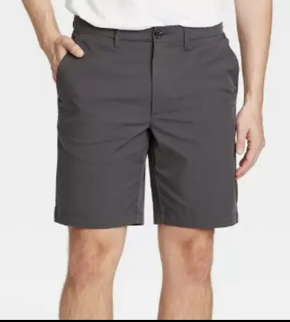 NWT Goodfellow & Co- Mens 9” Inseam Tech Shorts Size 40 Gray | eBay