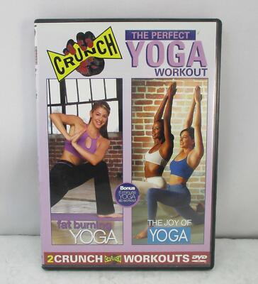 Crunch DVD - The Perfect Yoga Workout - Fat Burning Yoga - The Joy of ...