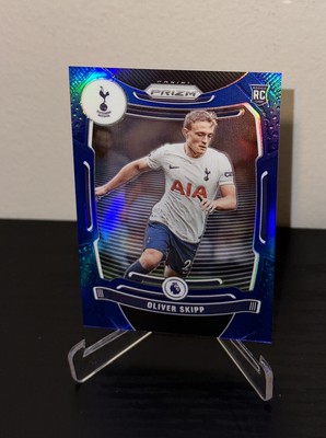 2021-22 Panini Prizm Premier League Blue Prizm /340 Oliver Skipp #153 ...