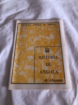 Republica Popular De Angola História de Angola 4ª Classe 1976 Rarest ...