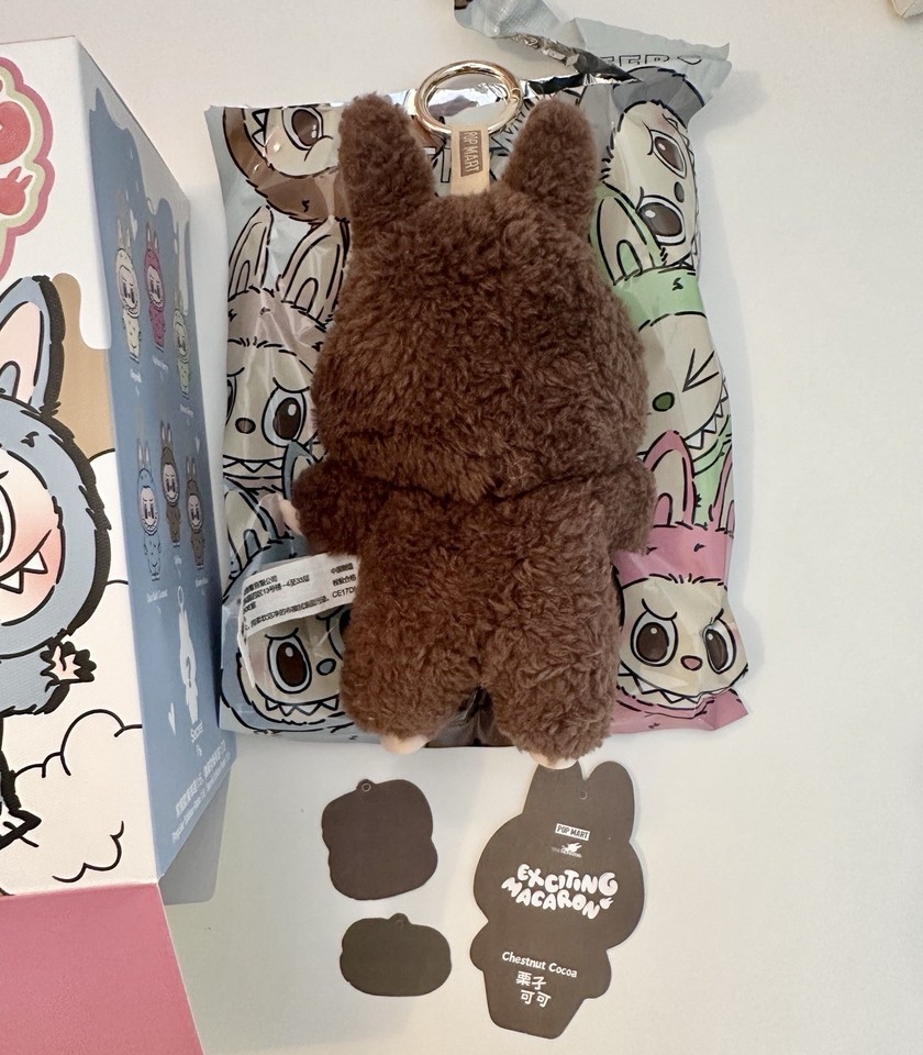Original Labubu THE MONSTERS Exciting Macaron Secret Edition - Chestnut ...