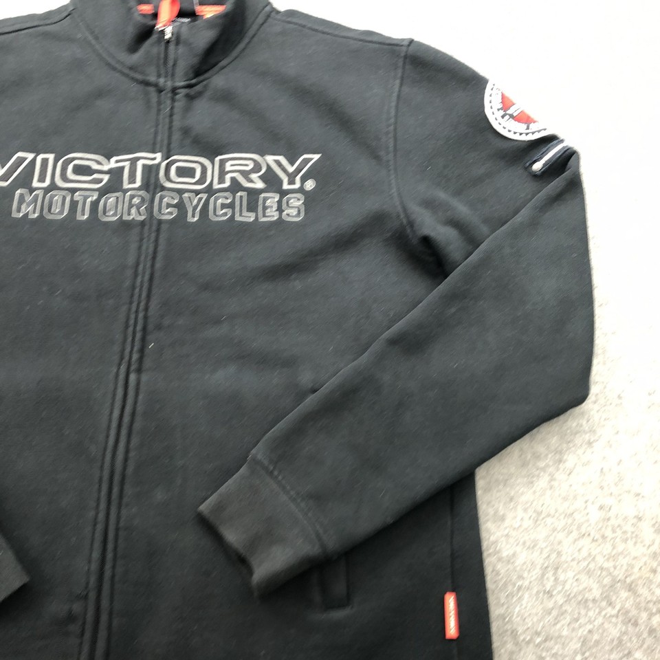 Victory Motorcycles Jacket Mens Medium Full Zip Biker Racing ...