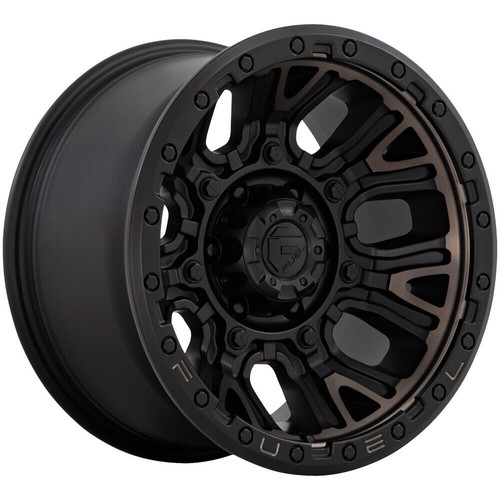 17x9 Black Tint Wheels Fuel D824 Traction 6x5.5/6x139.7 1 (Set of 4 ...