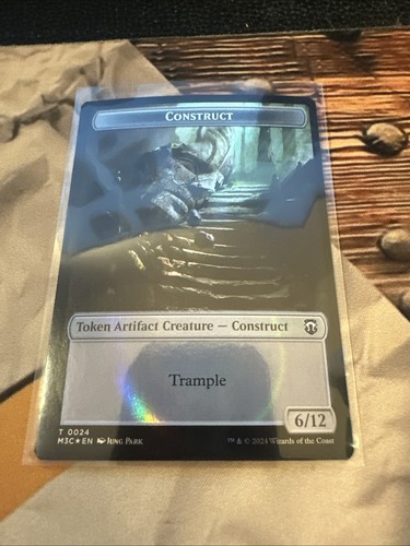MTG Construct (Ripple Foil) Myr Double-Sided Token Commander: Modern ...
