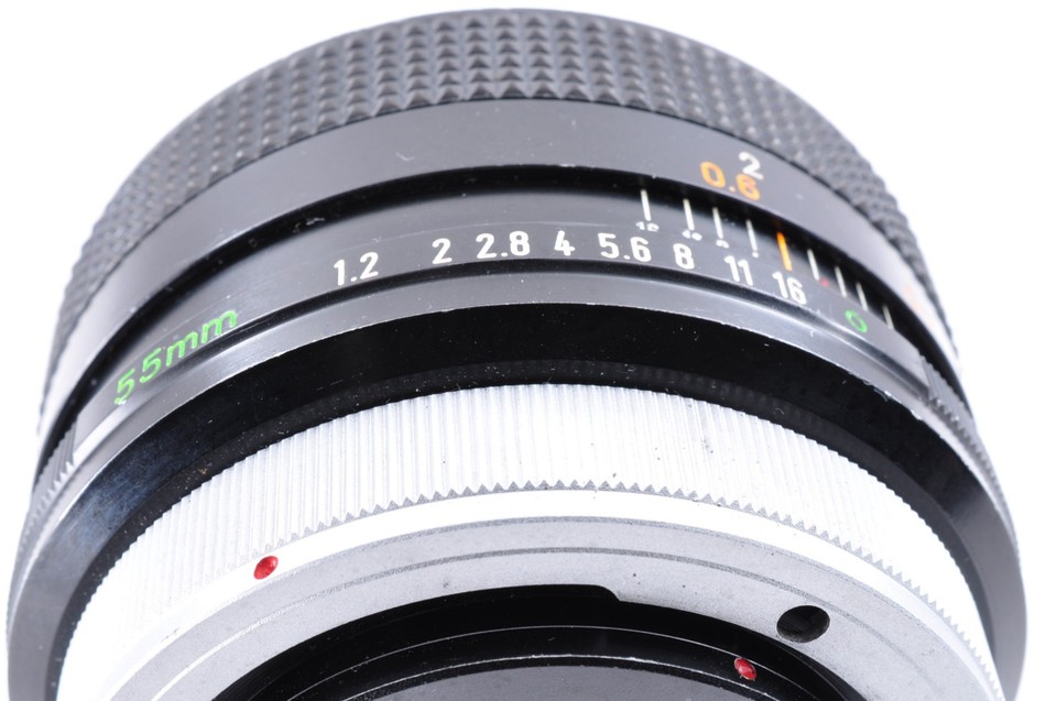 Canon FD 55mm f1.2 "O" mark O-Marked MF standard Lens From JAPAN Mear ...