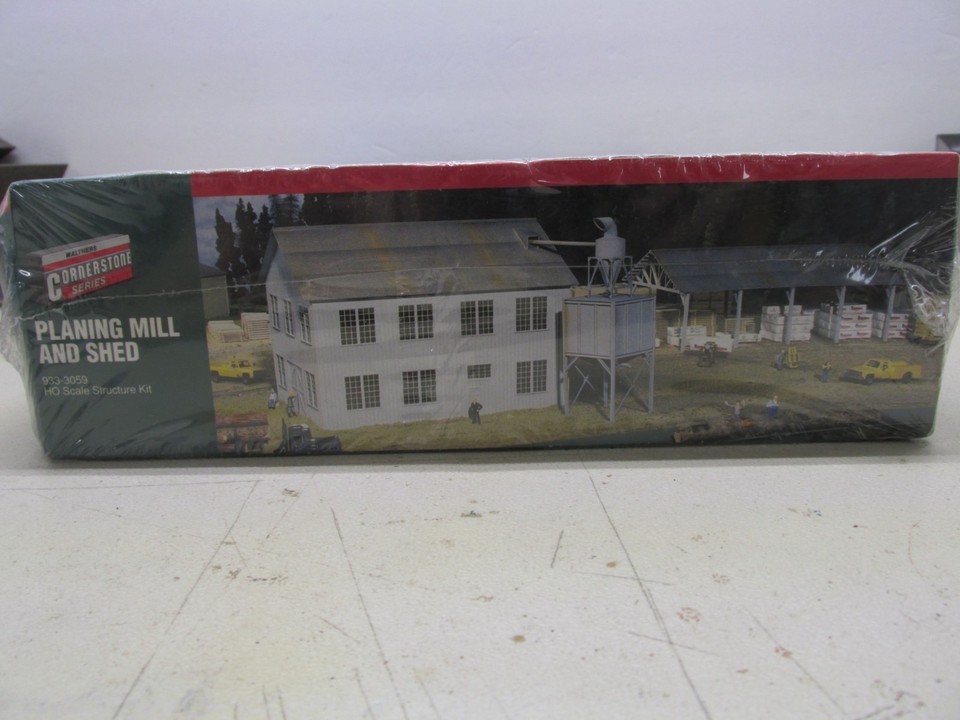 WALTHERS # 933-3059 ~ PLANING MILL & SHED BUILDING KIT~ HO SCALE | eBay