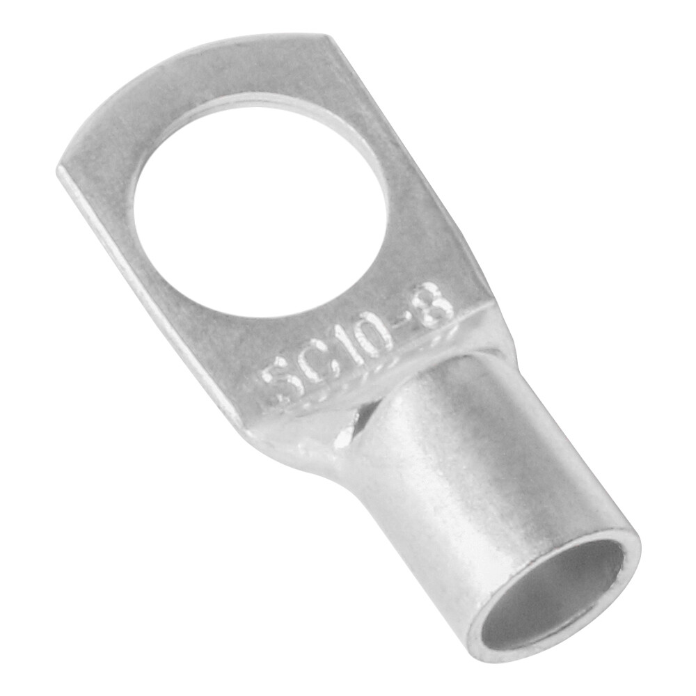 10Pcs SC10-8 Copper Cable Terminal Lugs Eyelets Ring Crimp Terminals ...