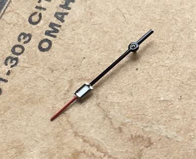 2X Black Red PLOPROF Ranger Diver Second Watch Hand Vostok 2416b Miyota ...