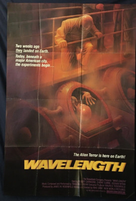 "WAVELENGTH" ORIGINAL MOVIE POSTER 1983 | eBay