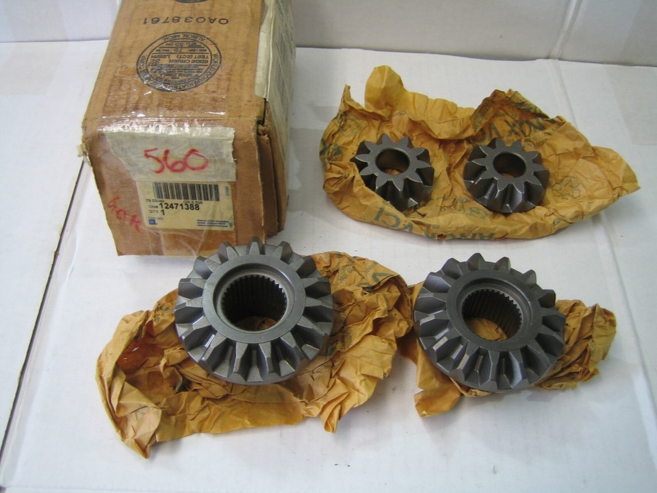 GM 14 Bolt 9.5 Posi Gov Lock OEM differential gear kit 12471388 G80 33 ...
