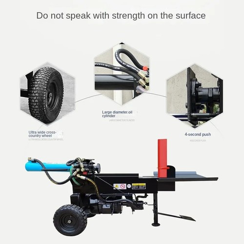 Wood Splitter Hydraulic Electric Mountain Ax Felling Wood Chopping Wood ...