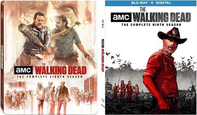The Walking Dead: Complete 8 & 9 Seasons Blu-ray Collection NEW | eBay