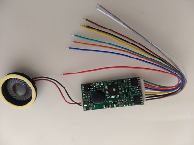 HO Advanced DCC Steam Sound Decoder with 23mm speaker | eBay